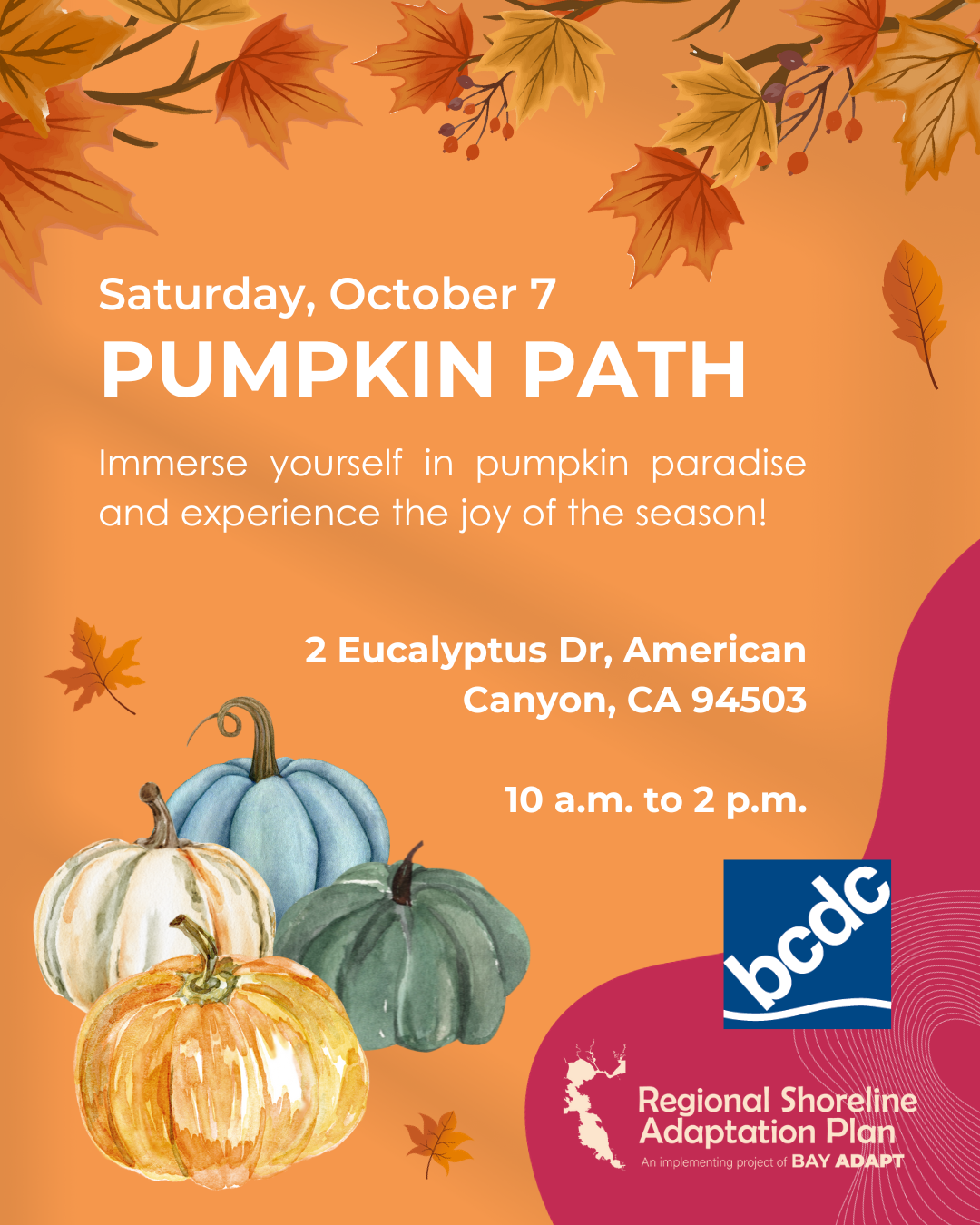 Pumpkin Path (American Canyon) – Bay Adapt